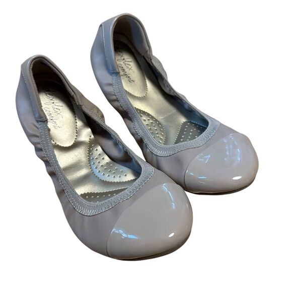 dexflex comfort | Shoes | Dexflex Comfort Tan Ballerina Flats Size 7w ...